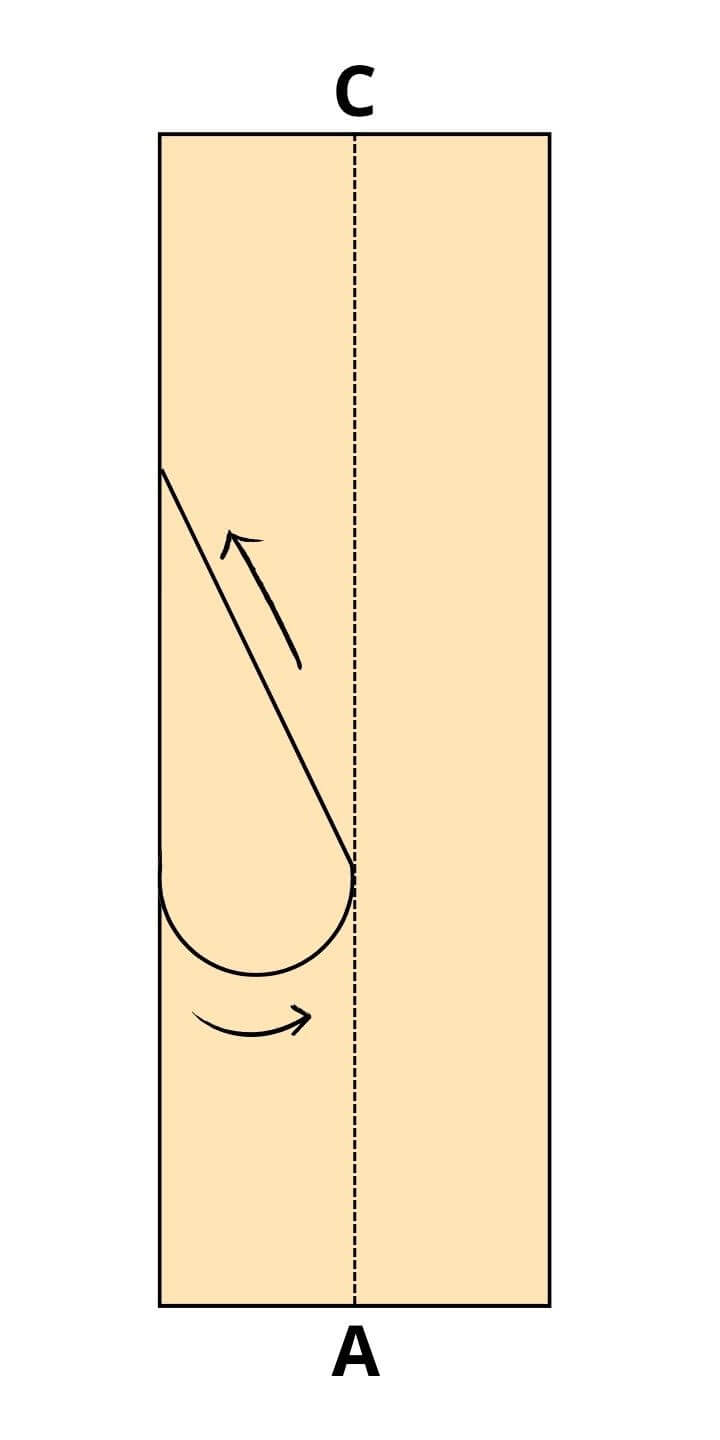 Demi-volte et demi-volte renversée en équitation
